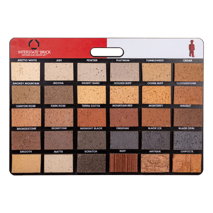 Brick Sample Boards | Showcase Your Brick Products