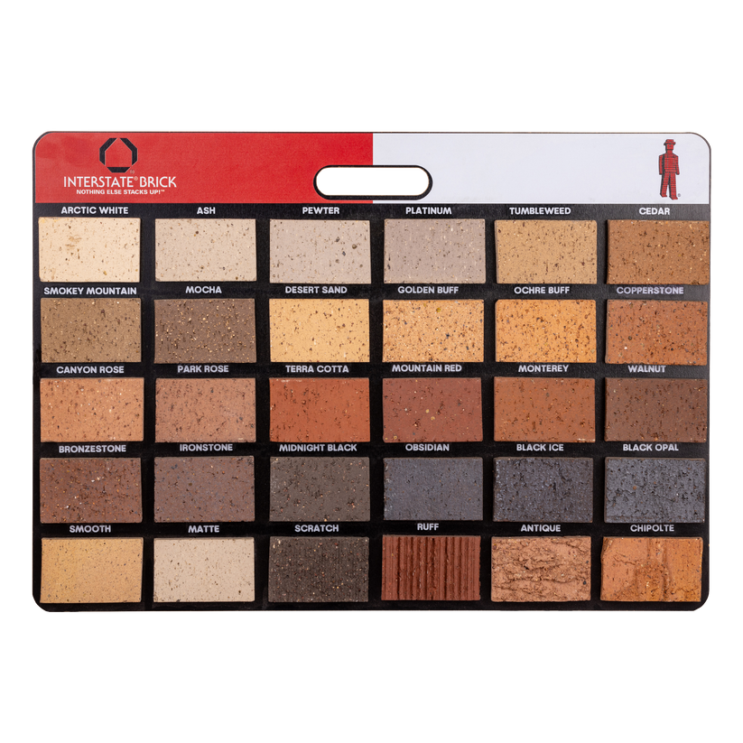 Brick Sample Boards | Showcase Your Brick Products