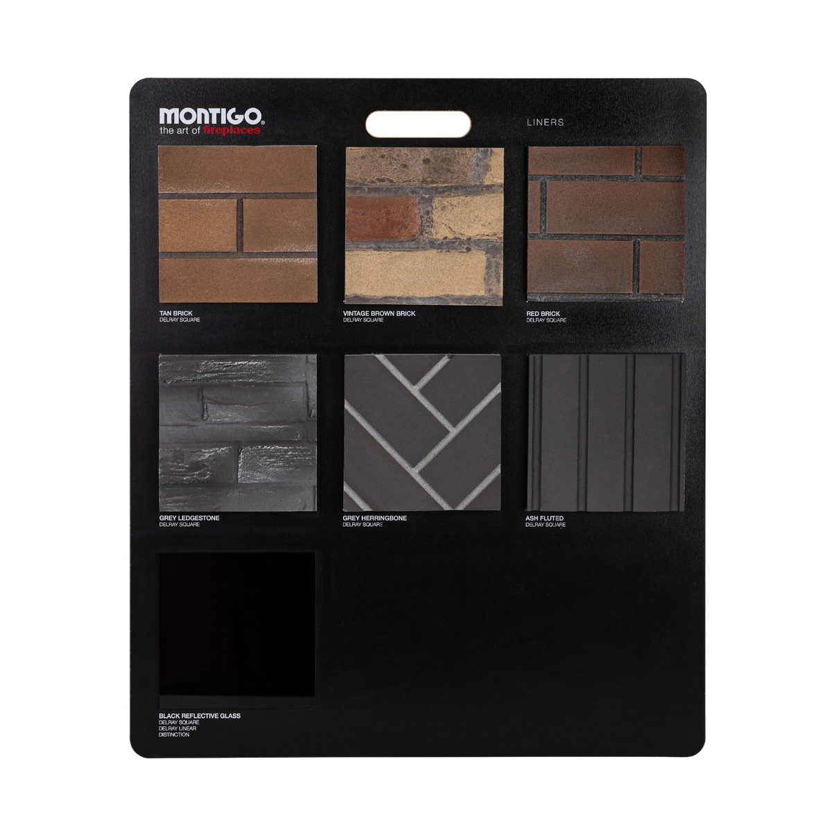 Fireplace Liner Sample Boards | Showcase Your Products