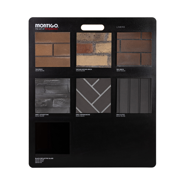 Fireplace Liner Sample Boards | Showcase Your Products