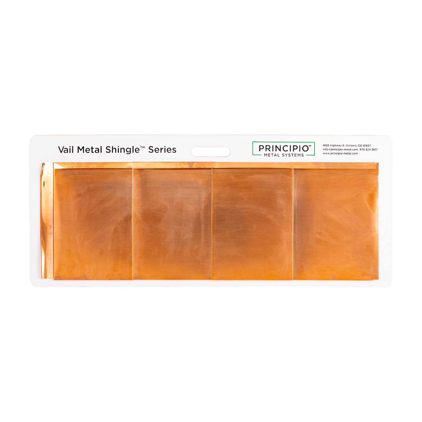 Metal Shingle Sample Boards | Display Your Metal Shingles