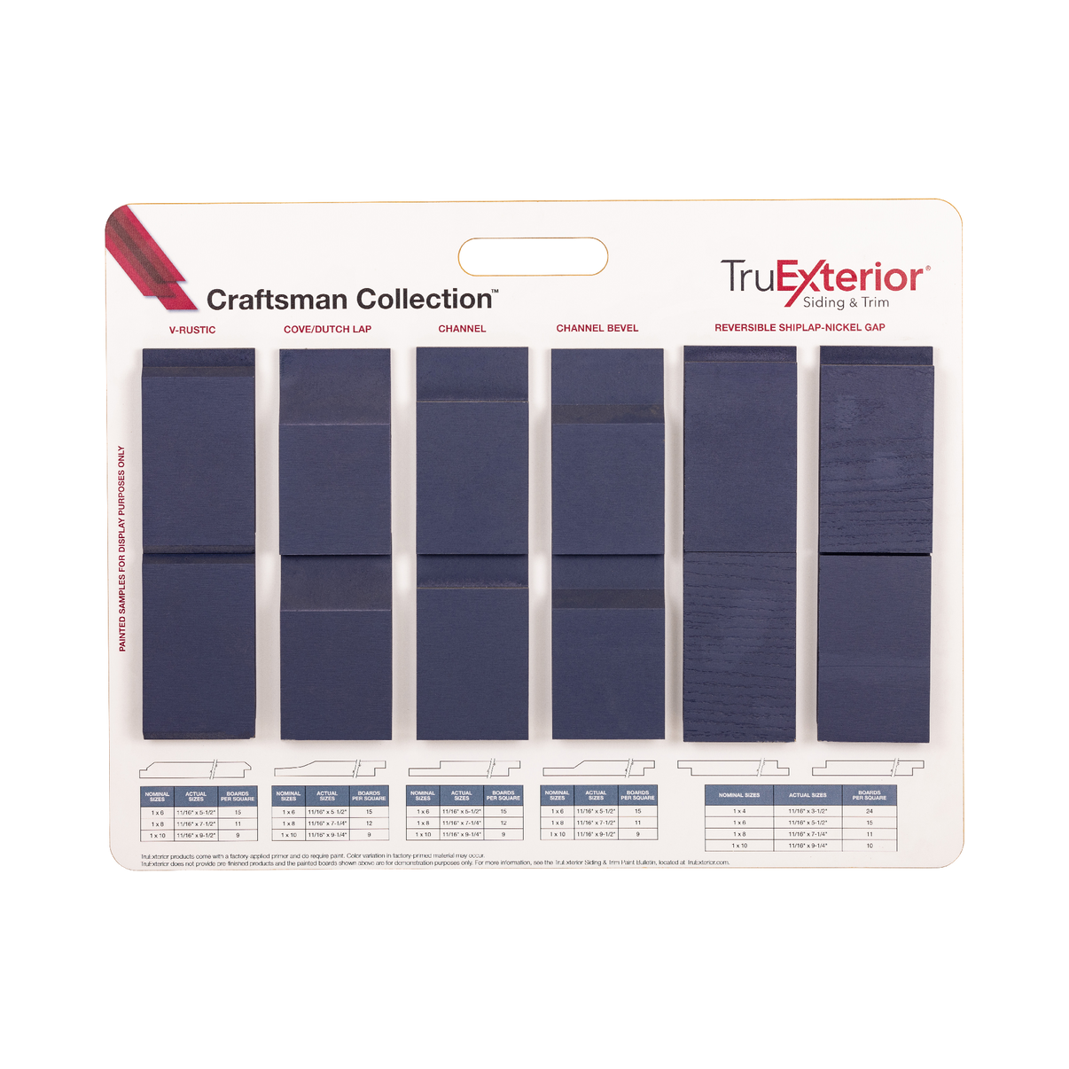 Siding and Trim Sample Boards | Present Your Siding Options